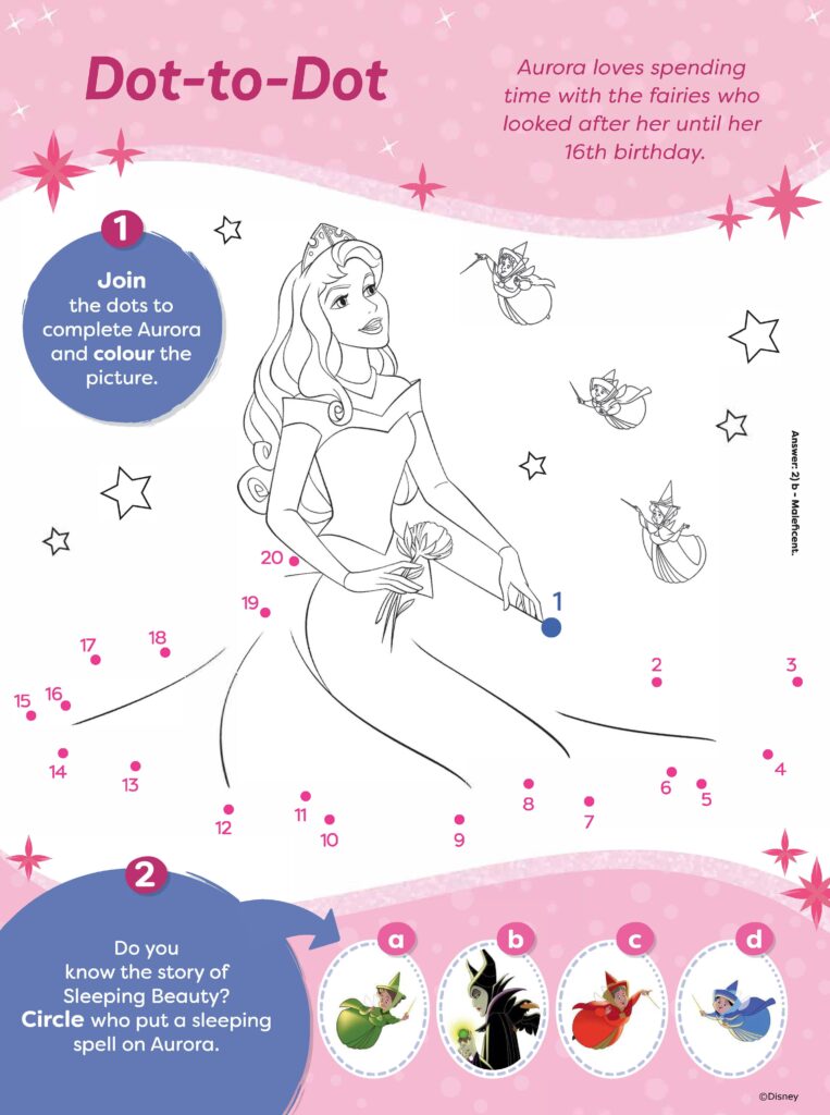 Disney Princess Dot-to-dot - Story House Egmont